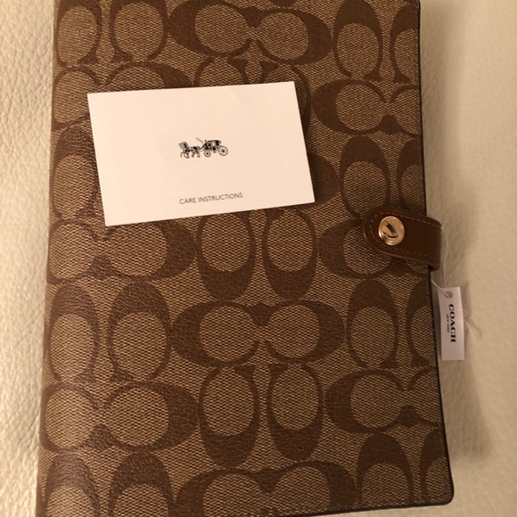 Coach | Accessories | Coach Notebook | Poshmark